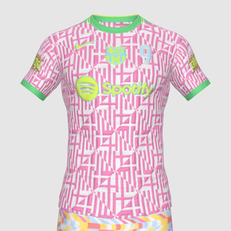 FC Barcelona Concept Kit Training X Nike FIFA Kit Creator Showcase