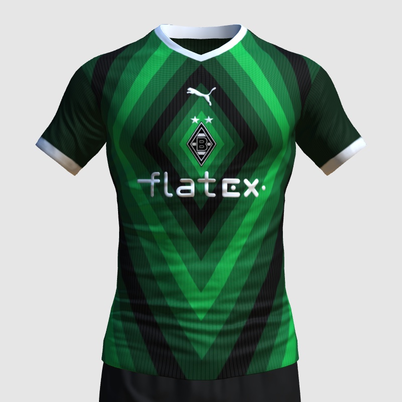 Borussia Mönchengladbach Away FIFA Kit Creator Showcase