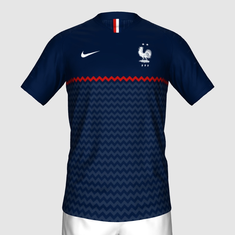 France Home Concept Kit - FIFA 23 Kit Creator Showcase