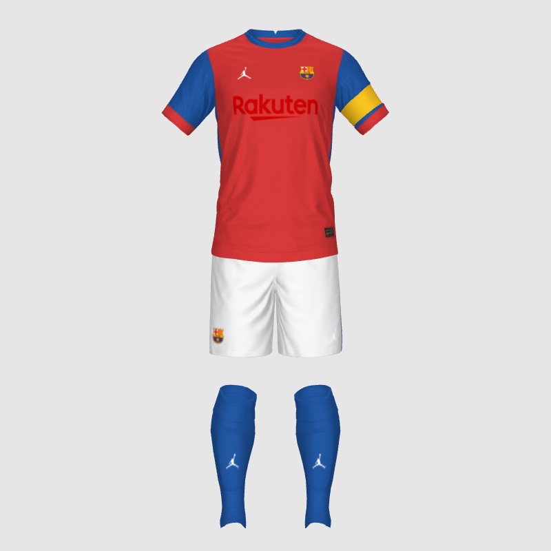 Barcellona kit x Jordan - FIFA Kit Creator Showcase