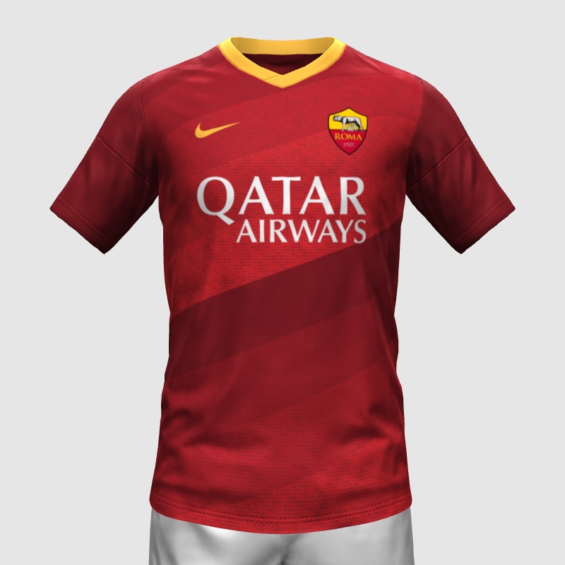 Roma Home 22 - FIFA 23 Kit Creator Showcase