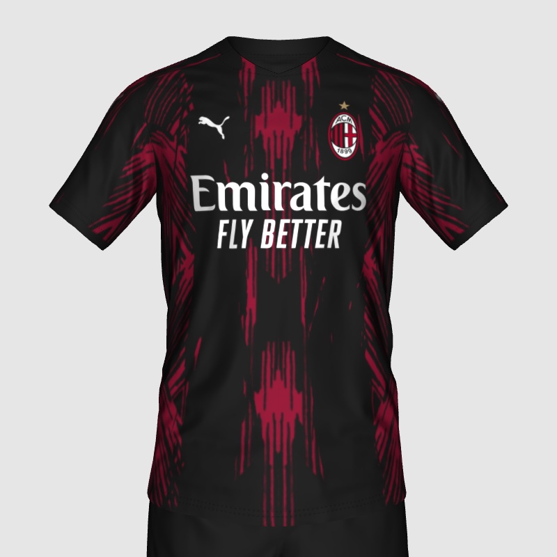 AC Milan - Home kit - Collection by JPN Kits - FIFA Kit Creator Showcase