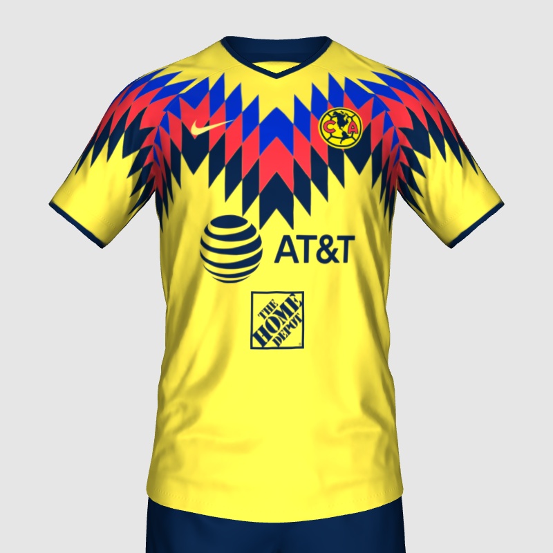 Club America Home - FIFA Kit Creator Showcase