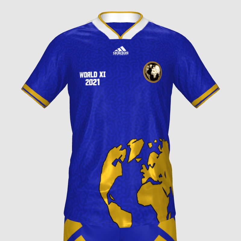WORLD ALL STARS!!! By @santiagoarquete - FIFA 23 Kit Creator Showcase