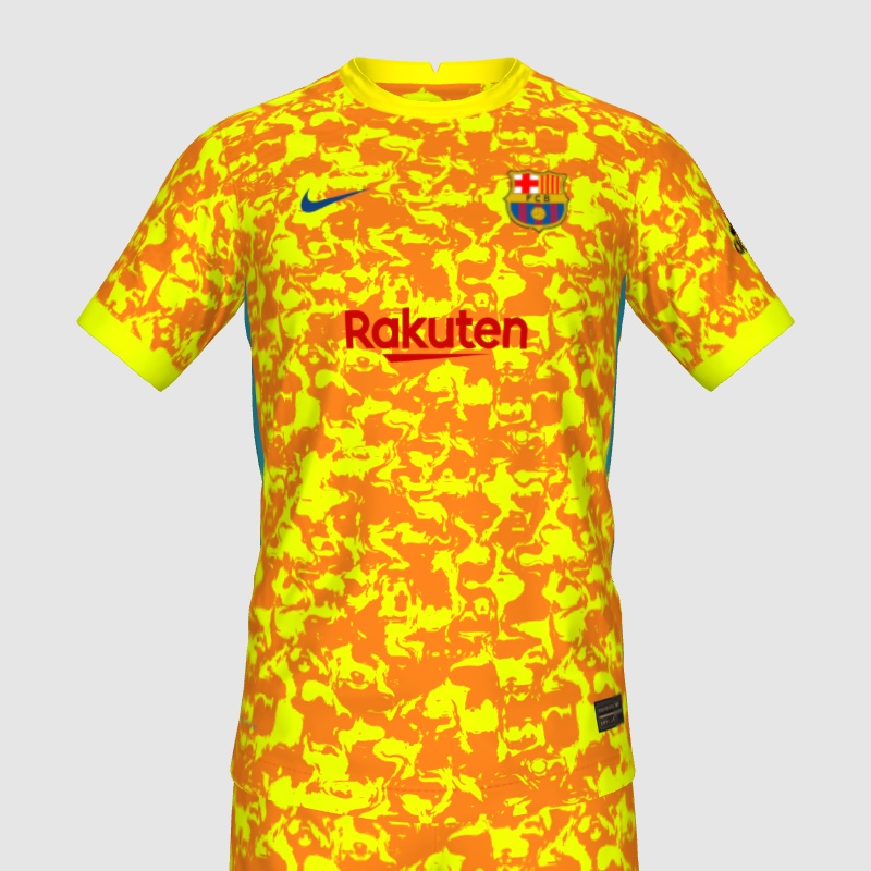 FCB Away kit concept - FIFA Kit Creator Showcase