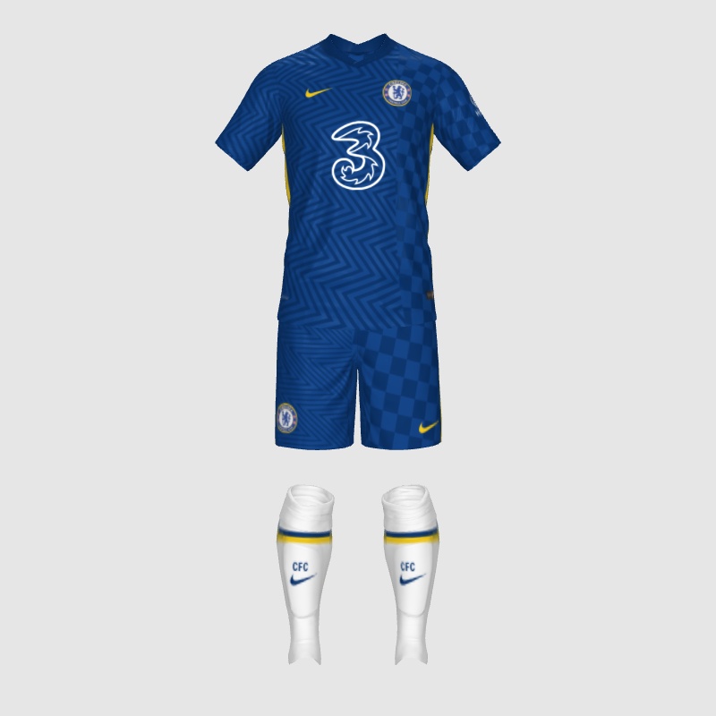 Chelsea home 21-22 - FIFA Kit Creator Showcase