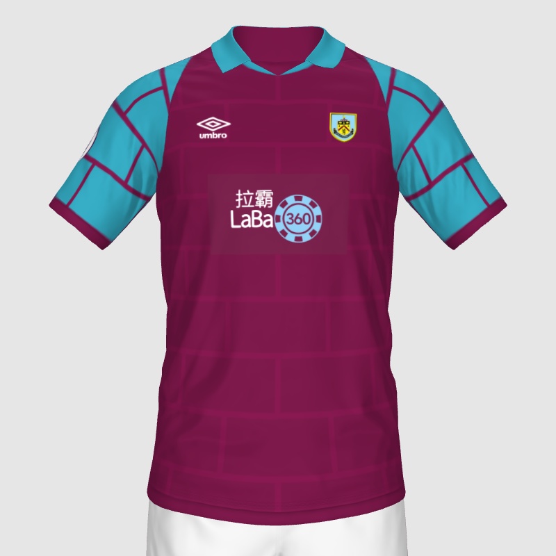 Burnley Home Kit Concept - FIFA Kit Creator Showcase