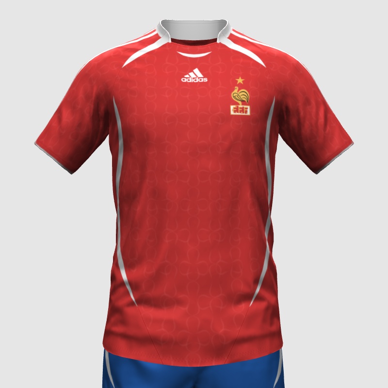 France 2006 GK Kit Red - FIFA Kit Creator Showcase