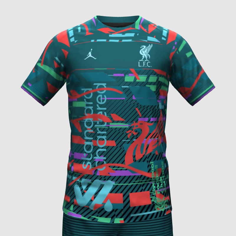 Liverpool Away Jordan Concept - FIFA Kit Creator Showcase