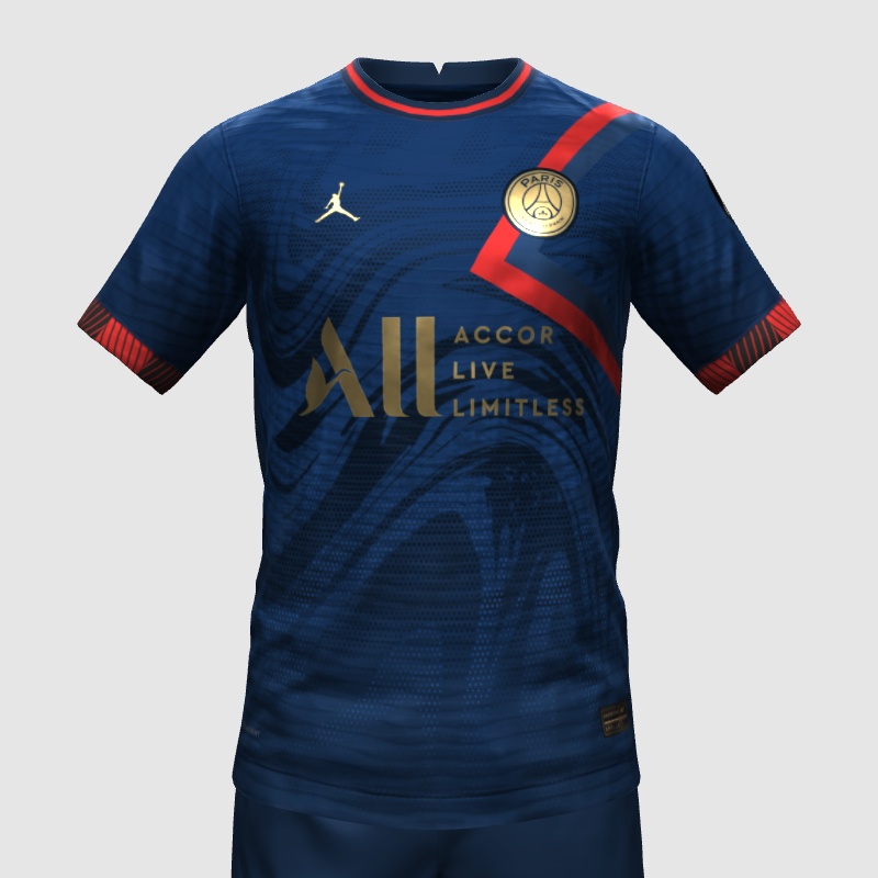 PSG Jordan - Simple - Nike - Home - FIFA Kit Creator Showcase