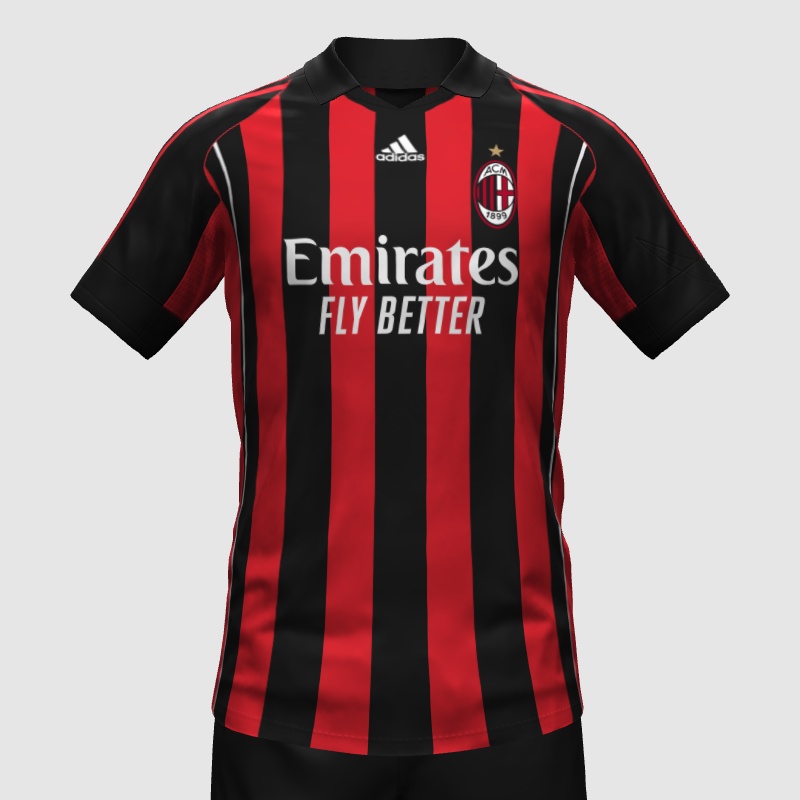 AC Milan Home Kit Concept - FIFA Kit Creator Showcase