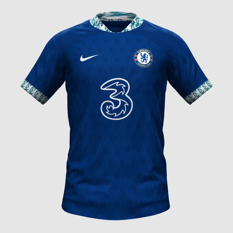 Chelsea 2022/23 Home Kit - Leaked - FIFA Kit Creator Showcase