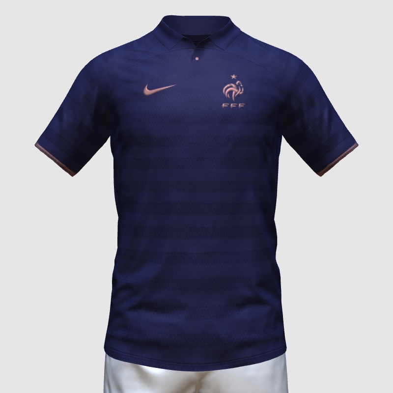 France Home - FIFA 23 Kit Creator Showcase