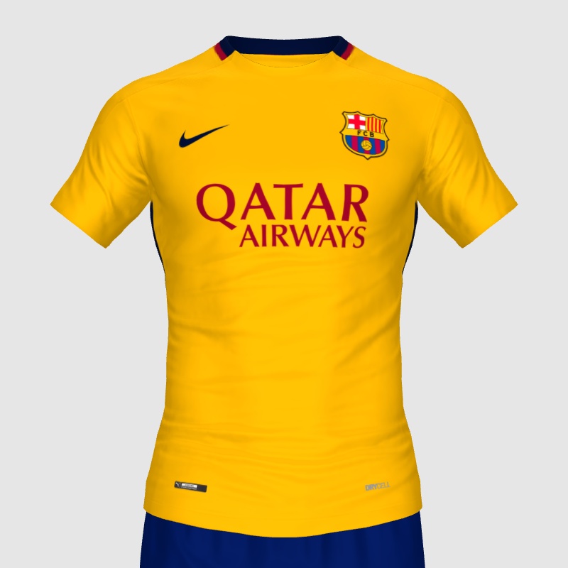 FC Barcelona Away Kit 2015/2016 - FIFA Kit Creator Showcase