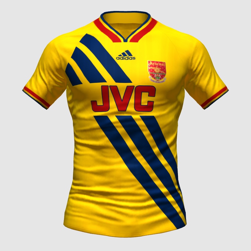 Arsenal 93/94 Away Kit - FIFA Kit Creator Showcase