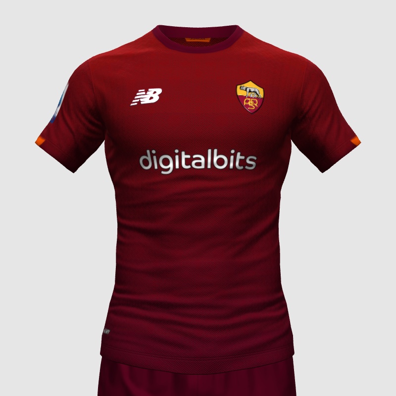 AS Roma Home Kit - FIFA Kit Creator Showcase
