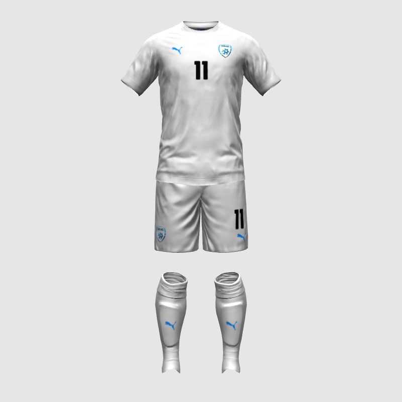 Israel National Team Away Kit 2021 - FIFA Kit Creator Showcase