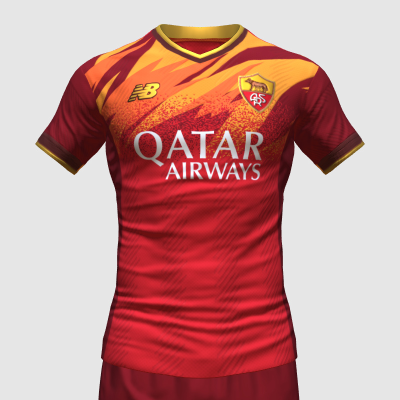 Roma home concept - FIFA Kit Creator Showcase