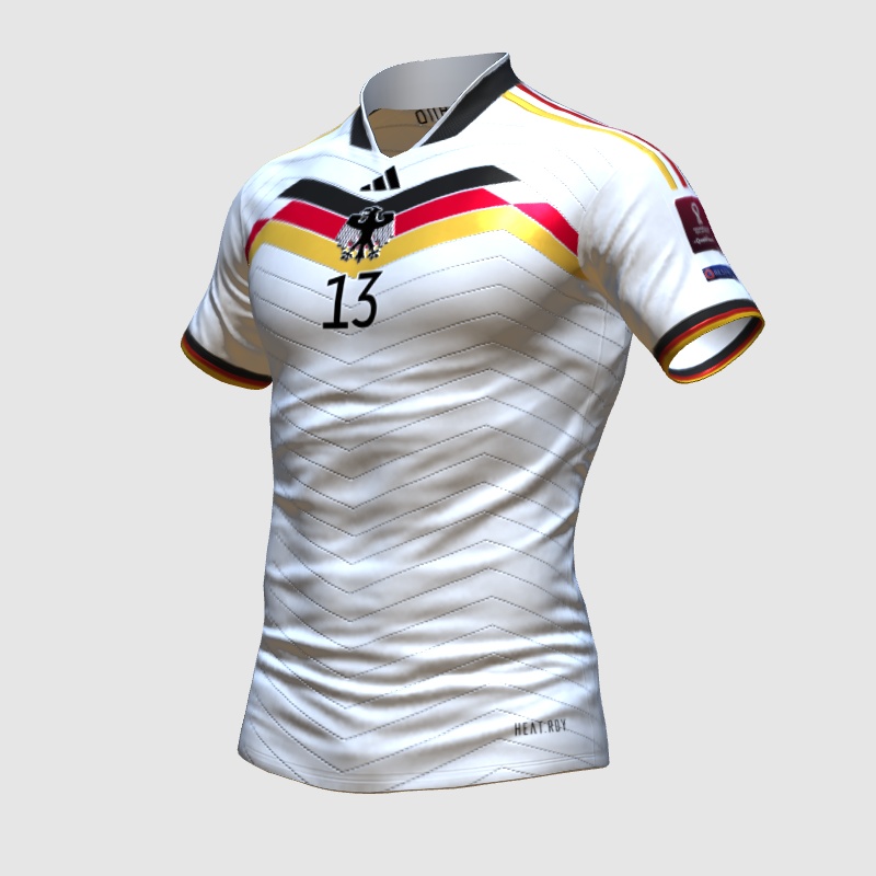 Germany FWC Qatar 2022 concept kit - FIFA Kit Creator Showcase