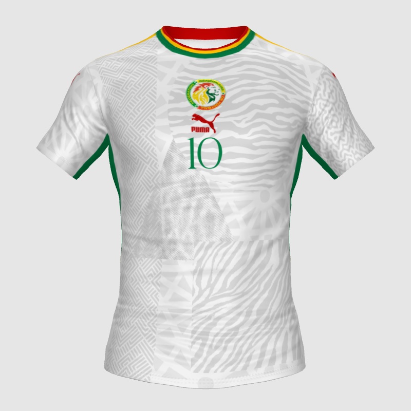 Senegal Home Afcon - FIFA Kit Creator Showcase