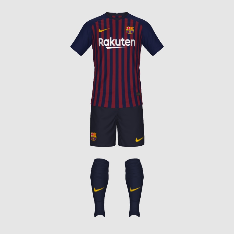 Barcelona 2018/19 home - FIFA Kit Creator Showcase