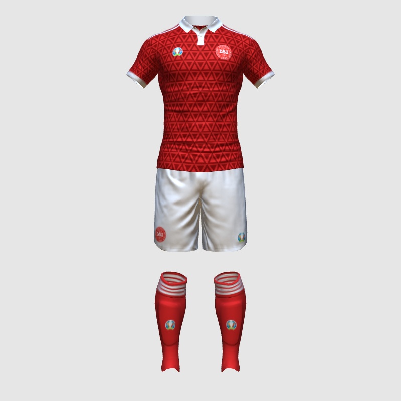Danish home kit concept - FIFA 23 Kit Creator Showcase
