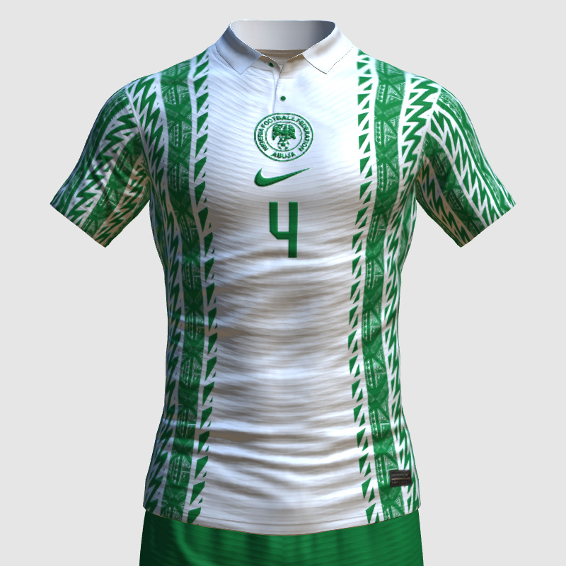 Nigeria Home Kit Concept - FIFA Kit Creator Showcase