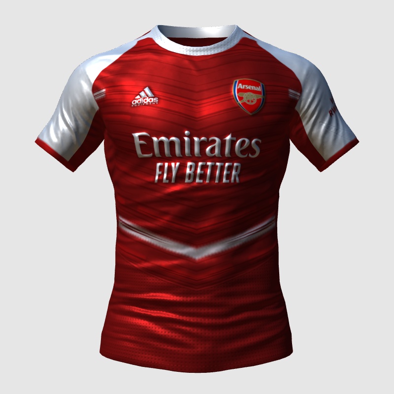 Arsenal Home Kit Concept - FIFA Kit Creator Showcase