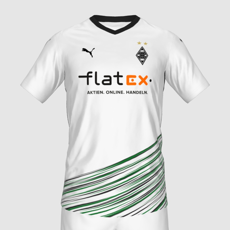 Gladbach Home concept - FIFA Kit Creator Showcase