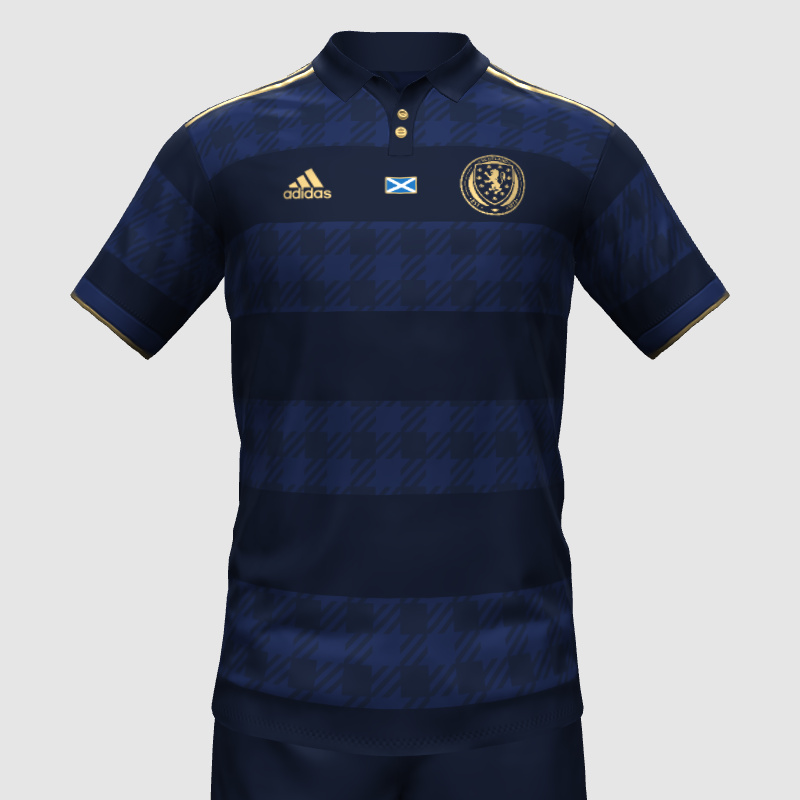 Scotland Fantasy Home Kit - FIFA Kit Creator Showcase