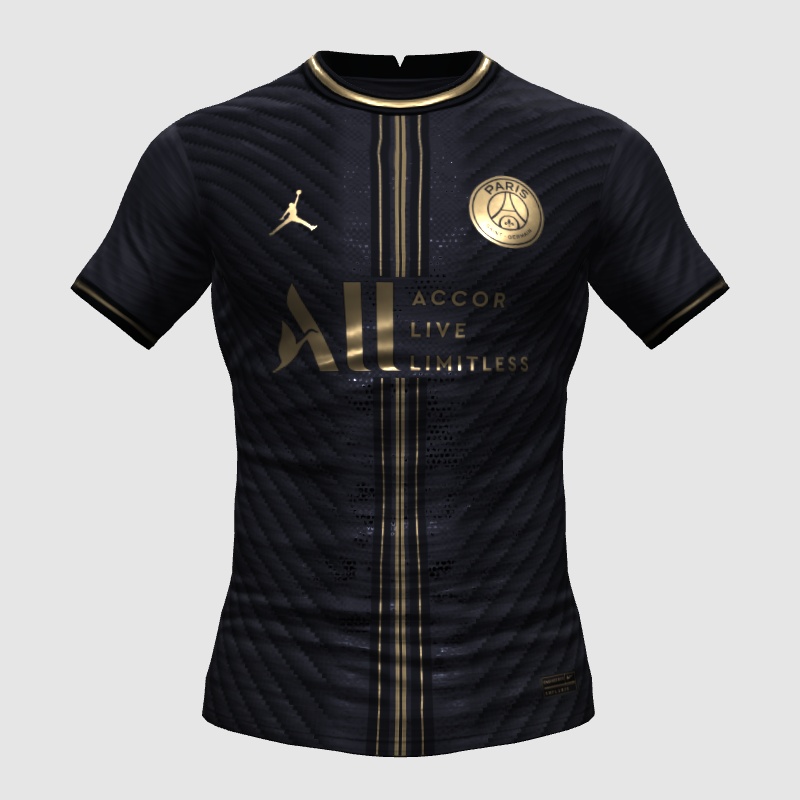 PSG 22-23 Away, Nike (Jordan) Concept - Goldset - FIFA Kit Creator Showcase