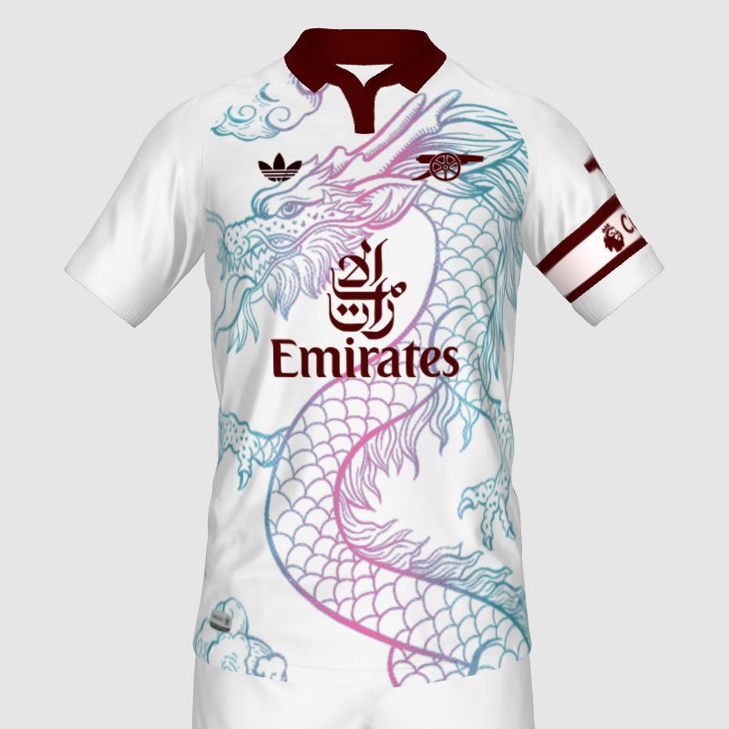 Arsenal Dragon Kit - FIFA Kit Creator Showcase