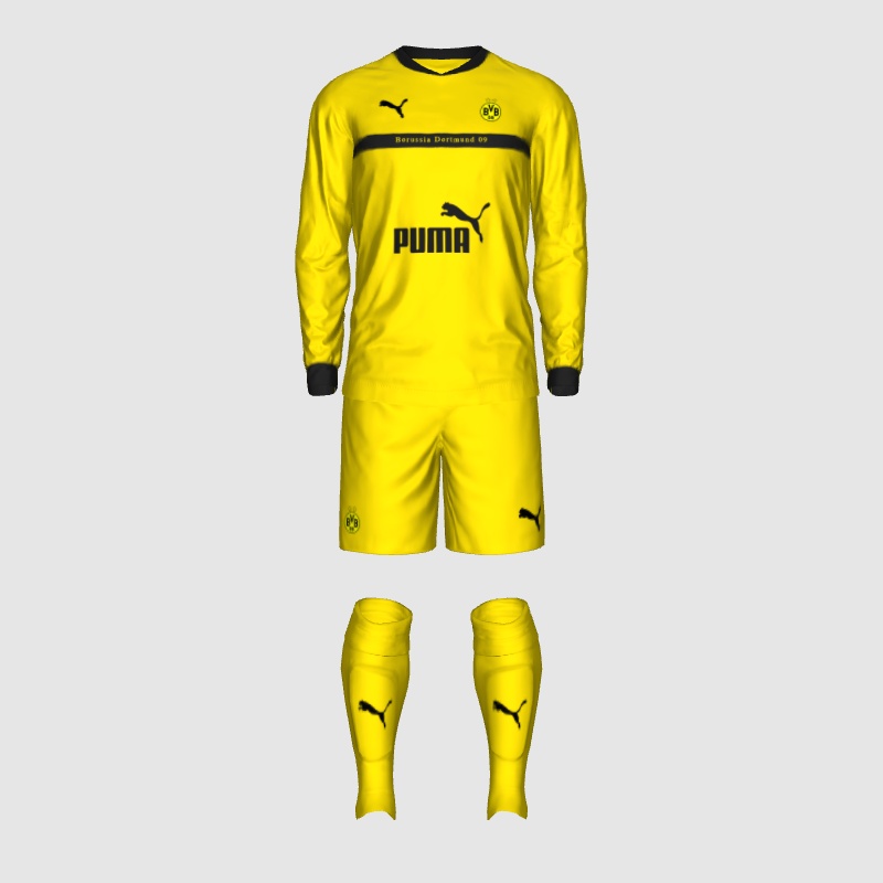 Borussia Dortmund - Home - Puma - FIFA 23 Kit Creator Showcase