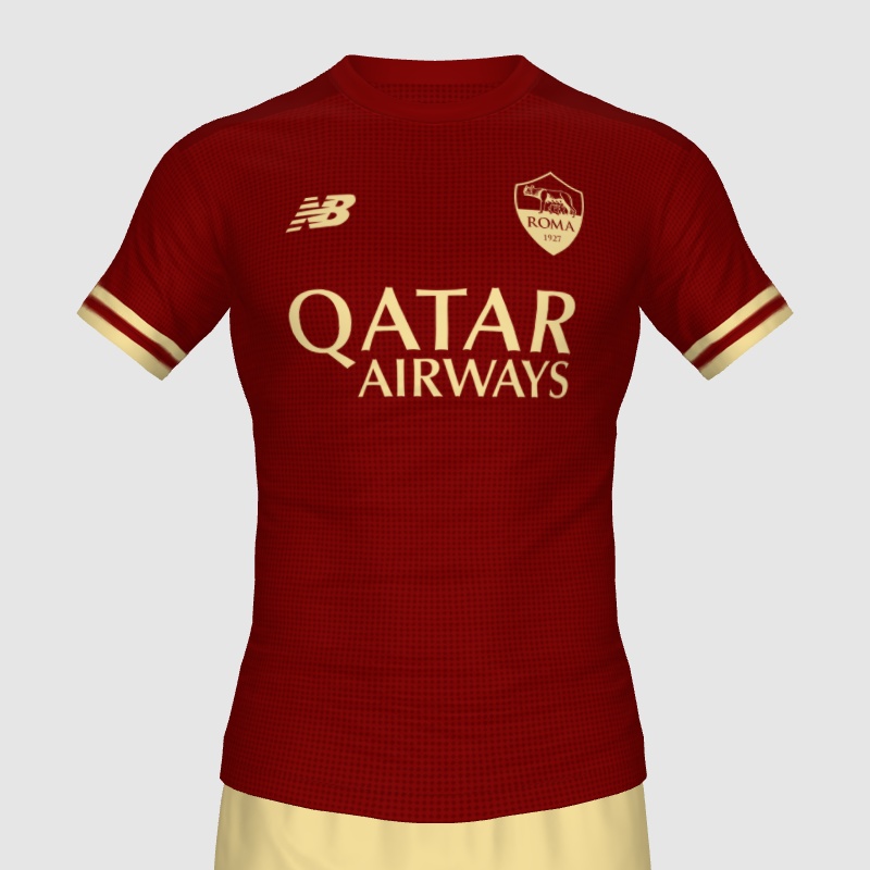 AS Roma Home Kit Concept - FIFA Kit Creator Showcase