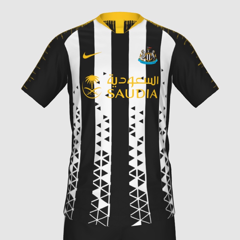 Newcastle United Concept Kit - FIFA Kit Creator Showcase