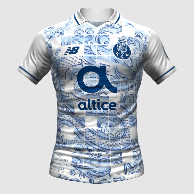 FC Porto Dragon Tiles - FIFA Kit Creator Showcase
