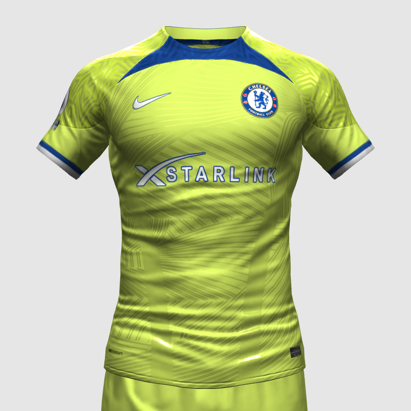 Chelsea GK 3 - FIFA 23 Kit Creator Showcase