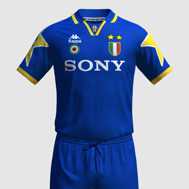 Juventus x Kappa UCL kit 1996/1997 - FIFA Kit Creator Showcase
