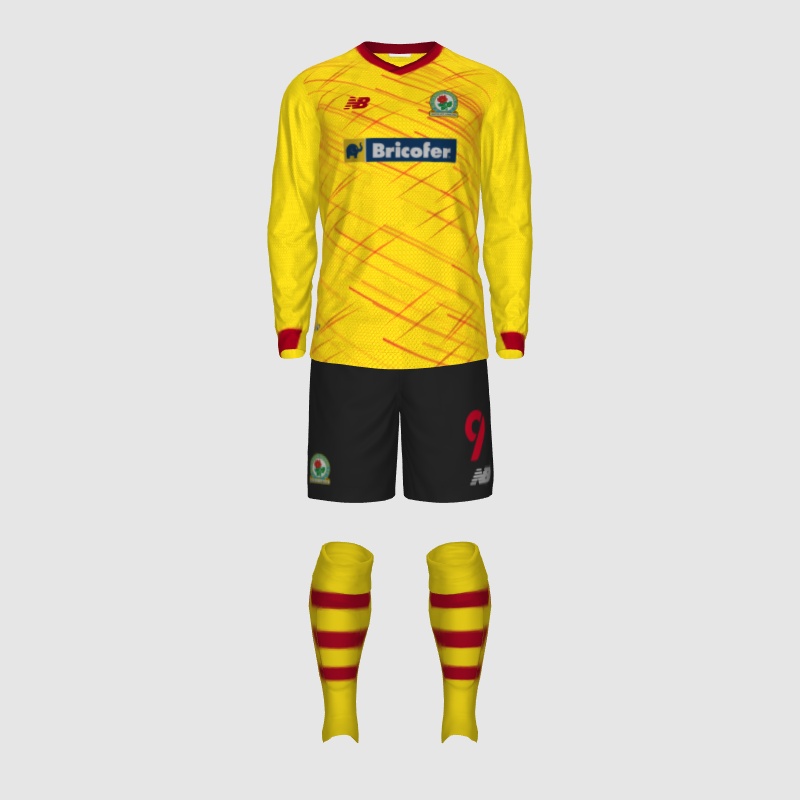 Blackburn Rovers x New Balance x Goalie Kits - FIFA 23 Kit Creator Showcase