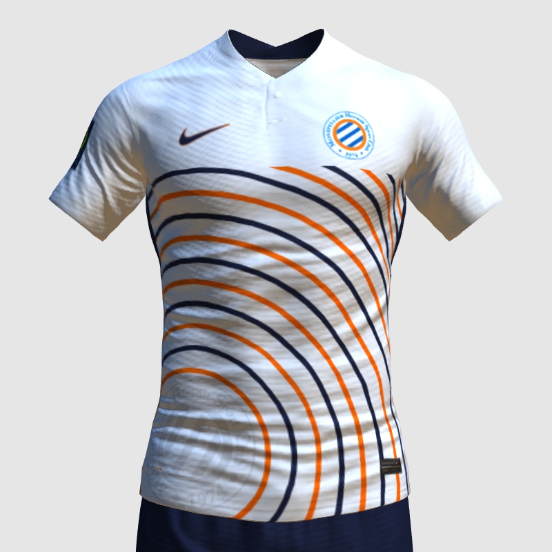 Montpellier Hérault 2nd kit concept - FIFA 23 Kit Creator Showcase