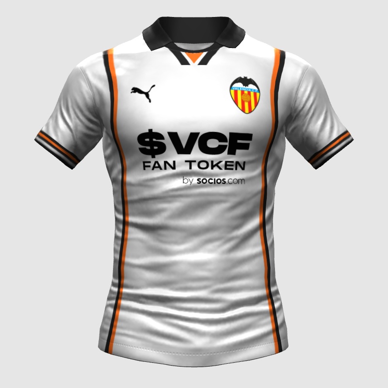 Valencia CF Home - FIFA Kit Creator Showcase