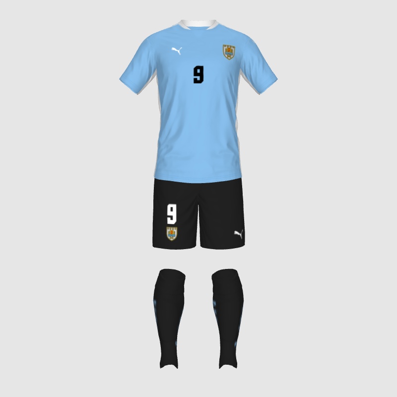 Uruguay 2010 Kit Home - FIFA Kit Creator Showcase