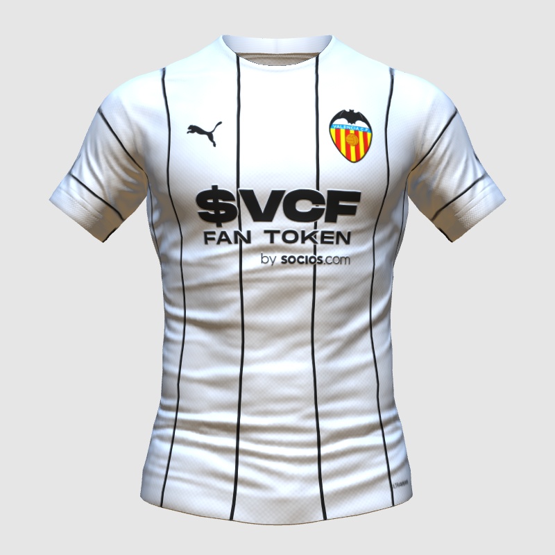 Valencia CF Home Kit Concept - FIFA Kit Creator Showcase