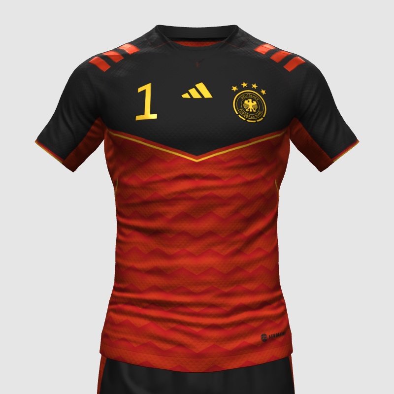Adidas Germany GK Kit Concept FIFA 23 Kit Creator Showcase Adidas Germany GK Kit Concept FIFA 23 Kit Creator Showcase