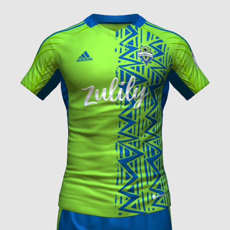 Seattle Sounders Home Adidas Concept - FIFA Kit Creator Showcase