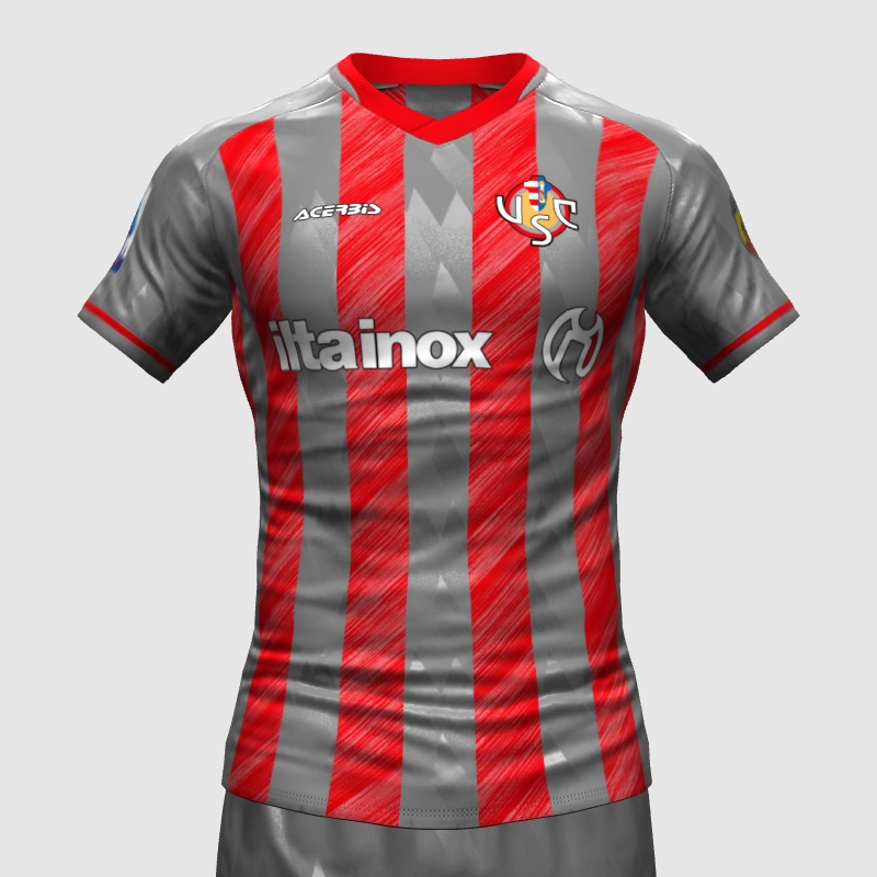 US Cremonese home concept - FIFA 23 Kit Creator Showcase