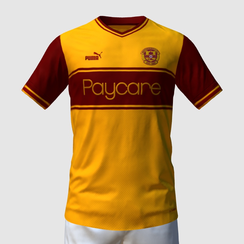 Motherwell x Puma - Home - FIFA Kit Creator Showcase