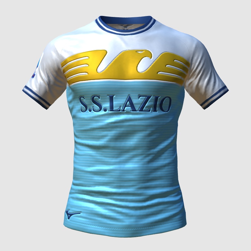SS LAZIO Golden EAGLE mizuno 22/23 HS - FIFA Kit Creator Showcase