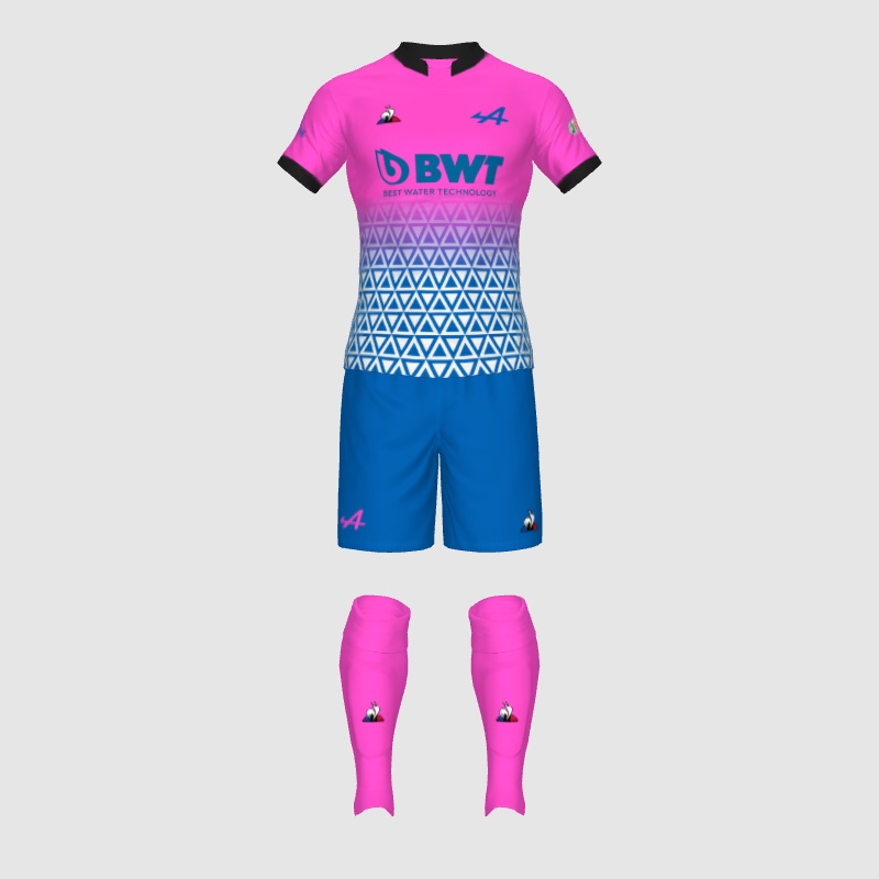 2022 BWT Alpine F1 Team Concept Away Kit - FIFA Kit Creator Showcase