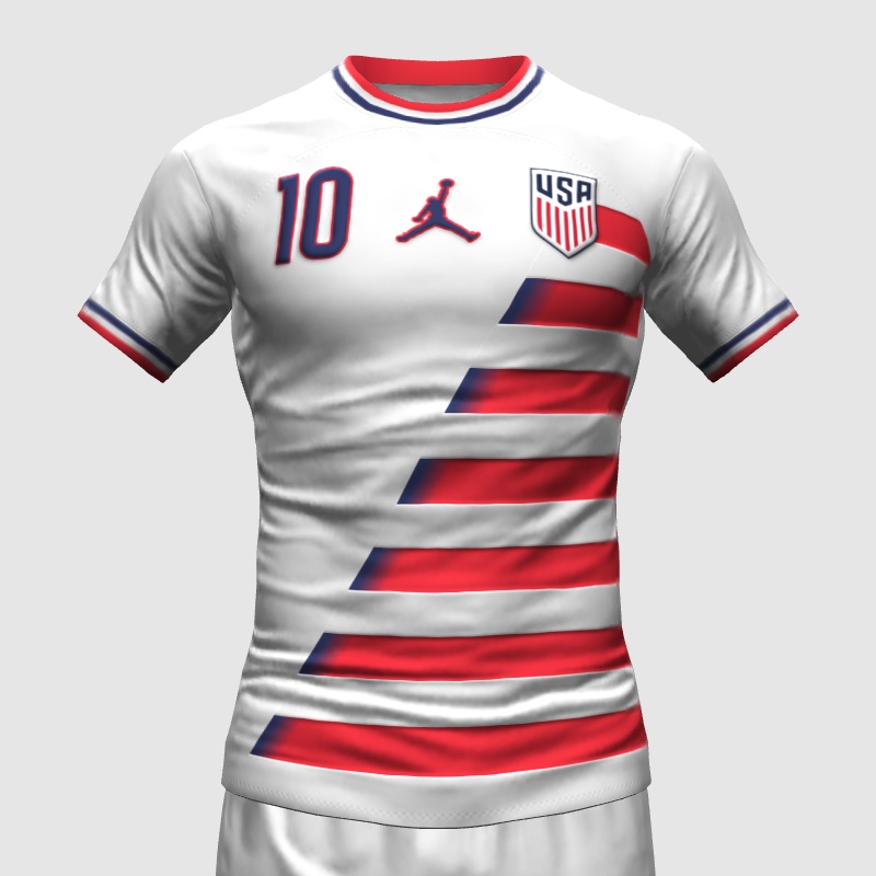 USA x Jordan Home - FIFA Kit Creator Showcase